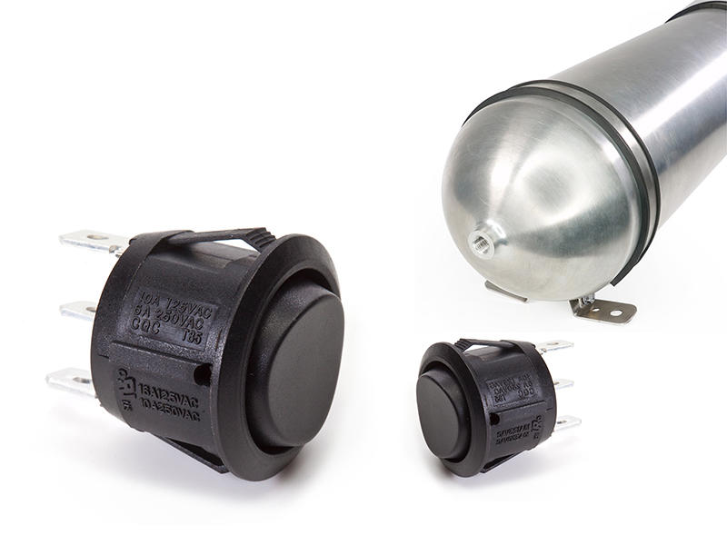 AC1063 - Dual Rocker Air Control Kit with 3 Gallon Air Tank (No Compre ...